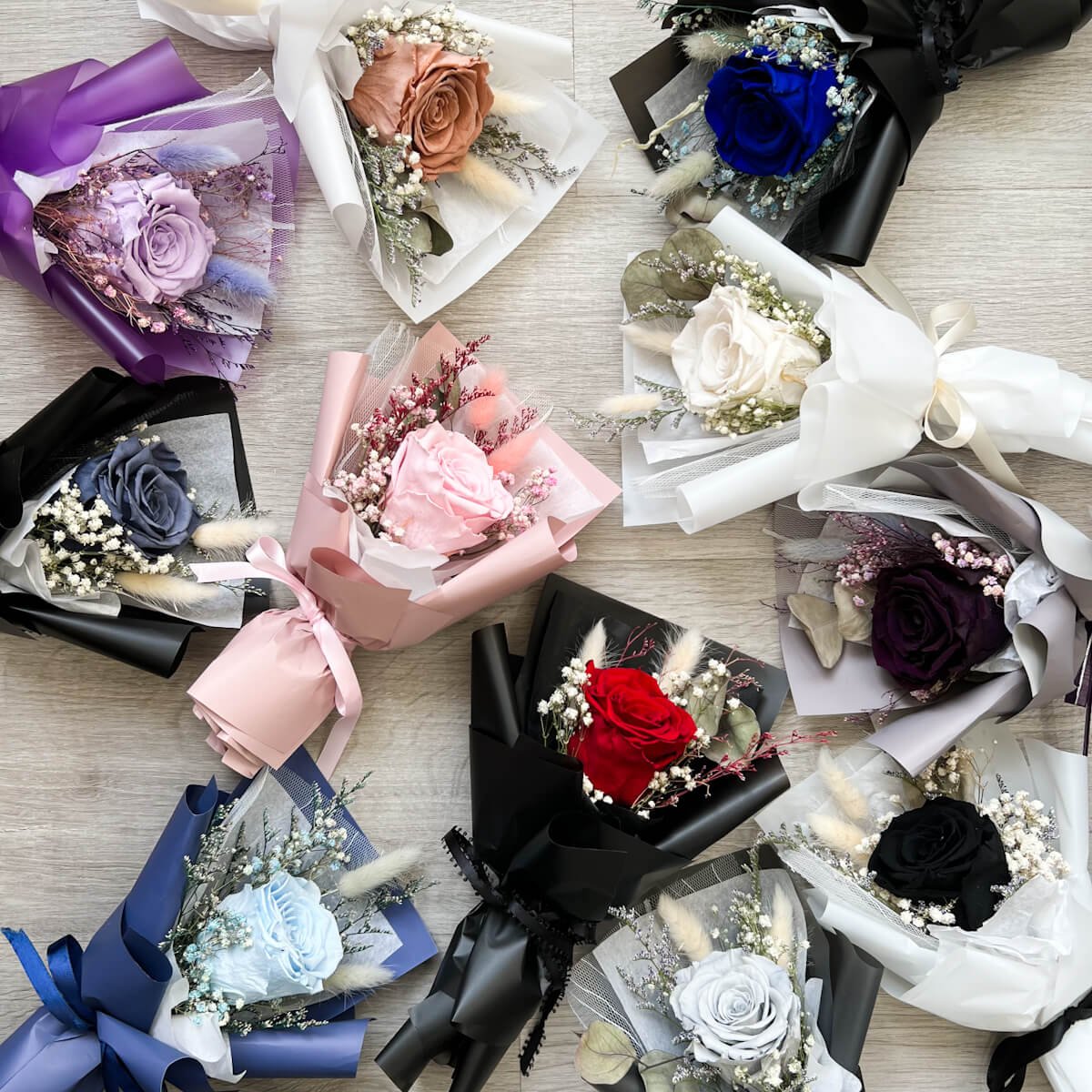 草莓花束 | Alice Flower Shop 愛麗絲工作花坊｜台中鮮花永生乾燥花店